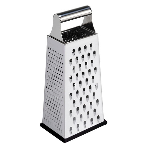 Box Grater - Stainless Steel, 9.5-in - The Gourmet Warehouse