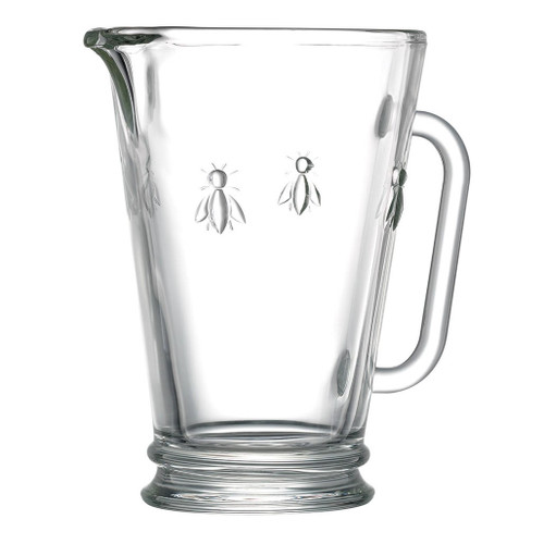 Bee Glass Pitcher, 100cl - The Gourmet Warehouse