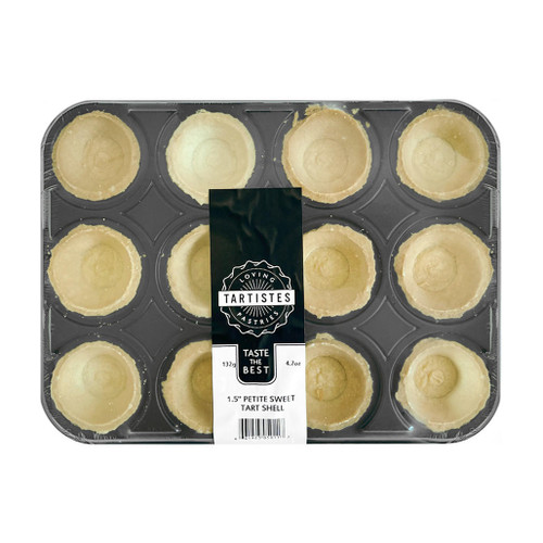 Petite Sweet Tart Shell - 1.5-in, 12-Pack - The Gourmet Warehouse