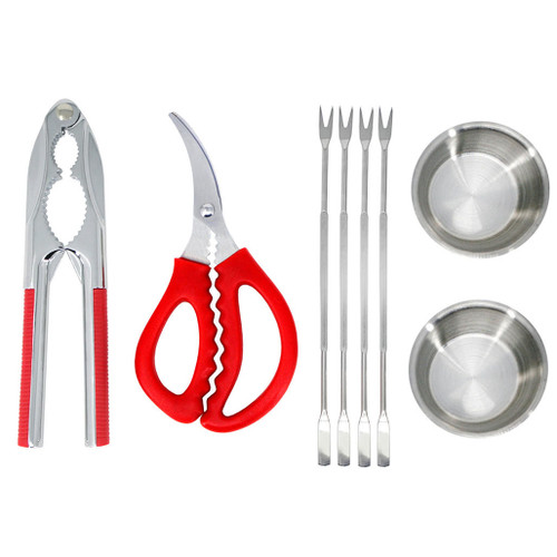Shellfish Tool Set, 8 Piece - The Gourmet Warehouse