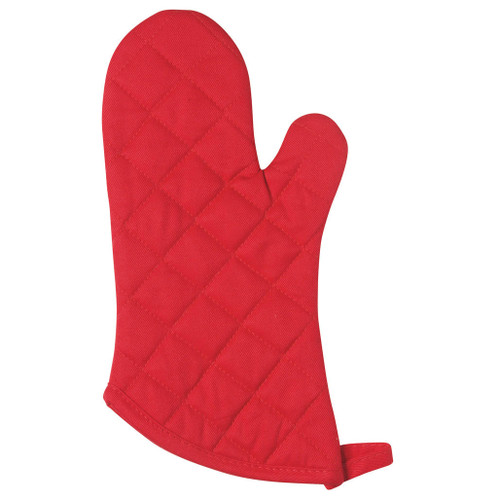Superior Oven Mitt - Solid Red, 13-in - The Gourmet Warehouse