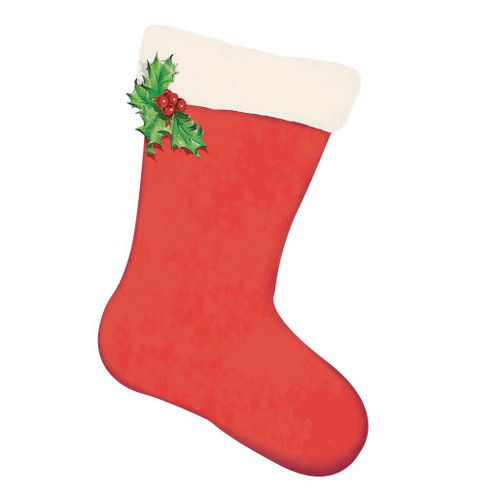 Xmas Stocking Table Paper Accent, Set of 12 - The Gourmet Warehouse