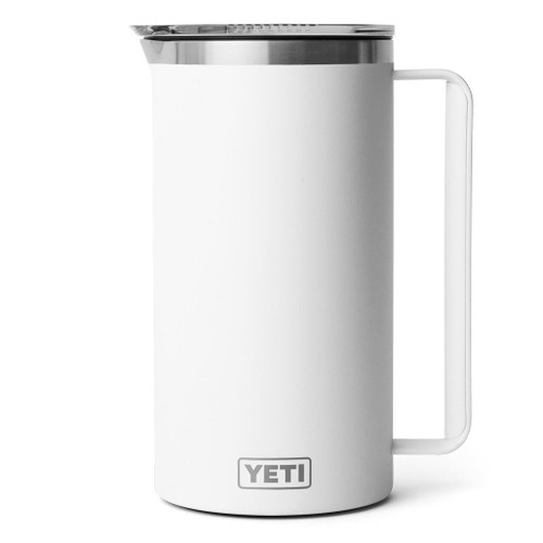 Rambler 1.9 L Pitcher - Twist-to-Lock Lid, White - The Gourmet Warehouse