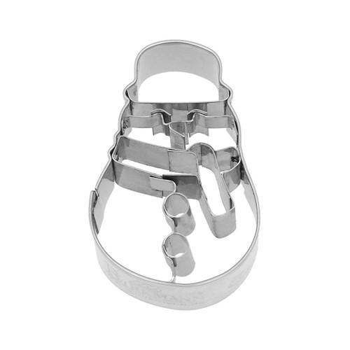 Snowman - Detailed Cookie Cutter, 6.5cm - The Gourmet Warehouse