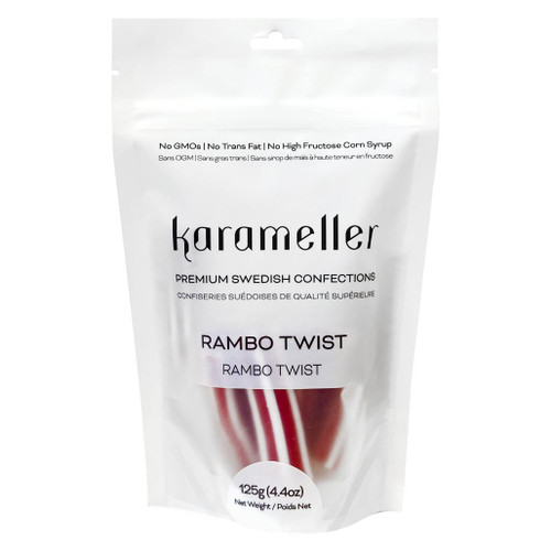 Karameller - Rambo Twist Premium Candy, 125g - The Gourmet Warehouse