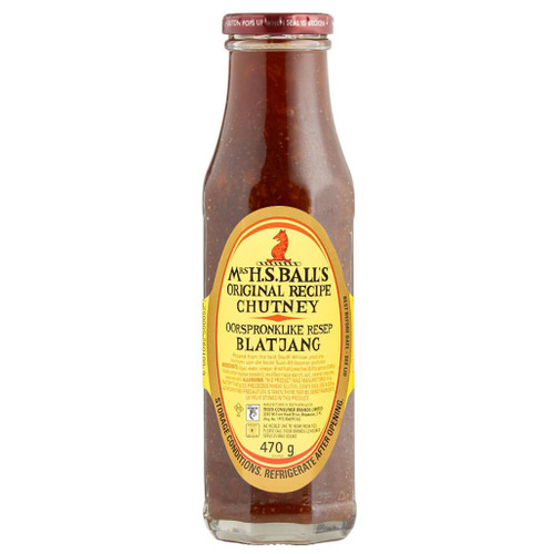 Mrs Balls Chutney - Original Recipe, 470g - The Gourmet Warehouse