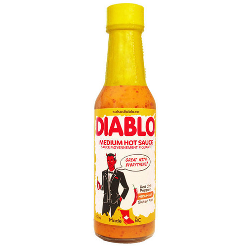 Salsa Diablo - Medium Hot Sauce, 147ml - The Gourmet Warehouse