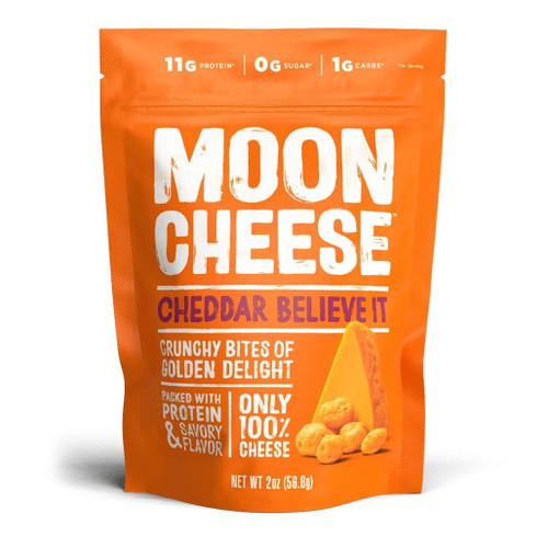 Moon Cheese - Cheddar, 57g - The Gourmet Warehouse