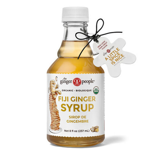 Organic Ginger Syrup, 237ml - The Gourmet Warehouse