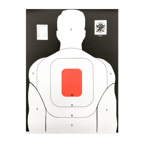 Pistol & Rifle Shooting Targets - High Visibility White Targets - Alco ...