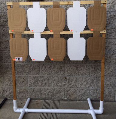 Mini IPSC USPSA 1/2 Size Cardboard Target