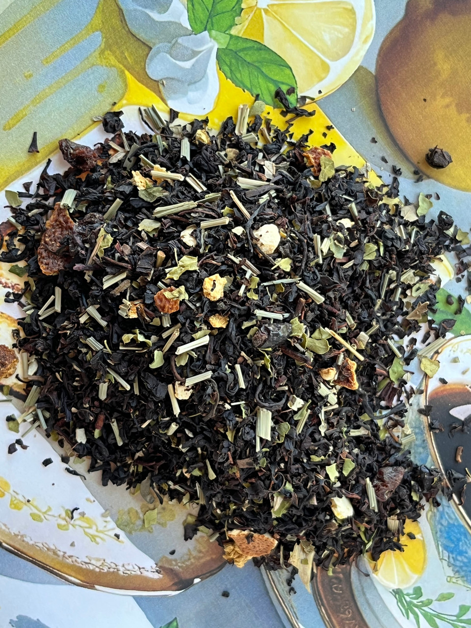 Lemon Drop Organic Black Loose Leaf Tea - White Cloud World Teas
