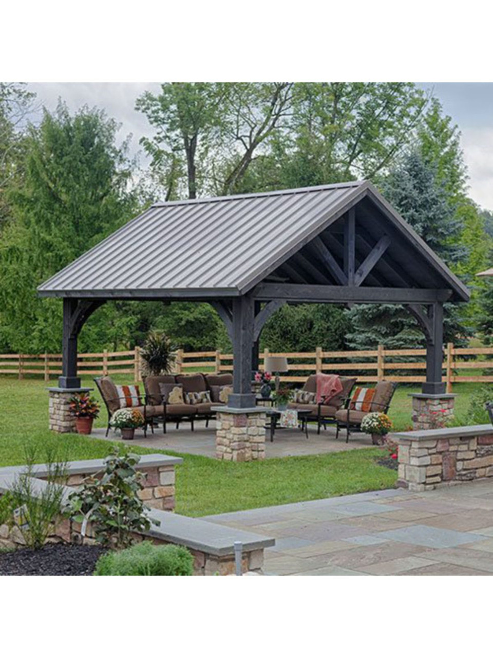 14 x 16 Alpine Pavilion by Affinity Furniture Outdoor Structures ...