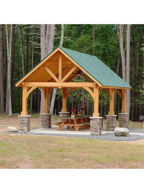 14 x 24 Alpine Pavilion by Affinity Furniture Outdoor Structures ...