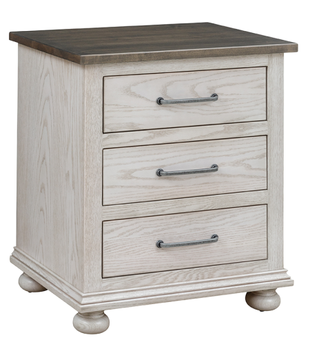 Hickory Grove 3-Drawer Night Stand