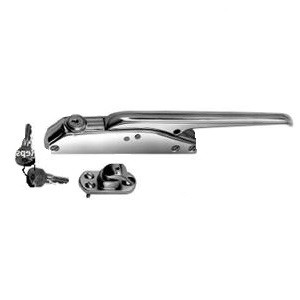 Kason 538C Door latch - Complete w/key lock - Edgemount style