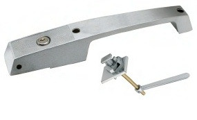 Kason 1239CV - Handle with locking key cylinder - With inside release