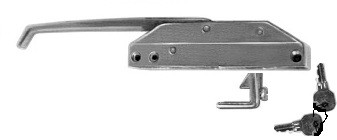 Component CHG R35-1105C Latch complete with key/strike Straight handle ...