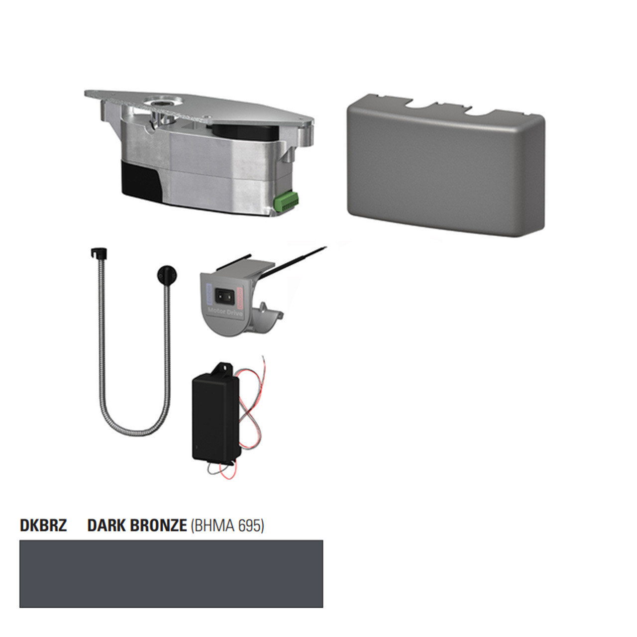 LCN 6440-695 Complete Auto Operator Kit, Dark Bronze - R&H Security ...