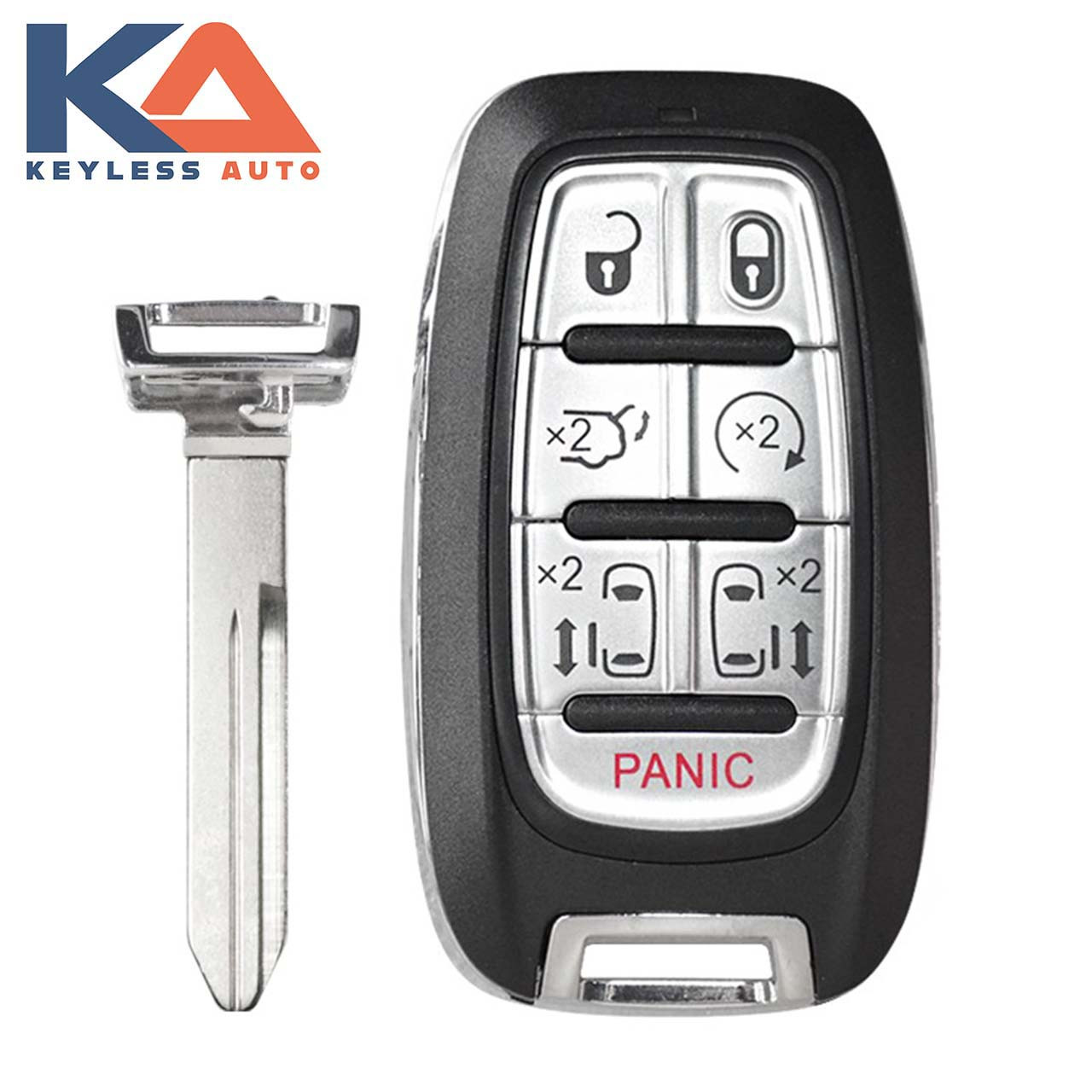 KeylessAuto SK-CHR-701, Smart Key, Chrysler 7 Button For Chrysler ...