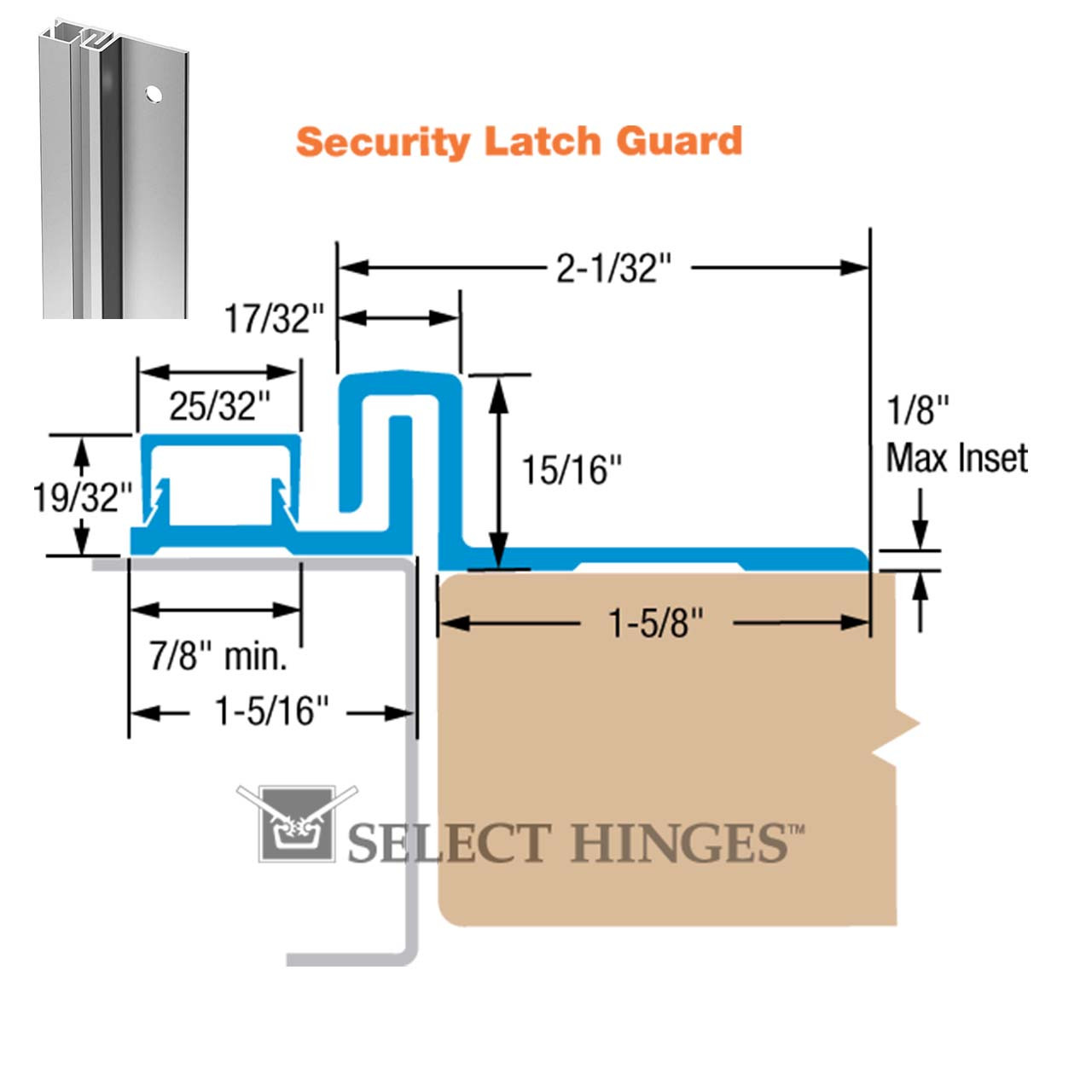 Select Hinges Products - R&H Security Hardware