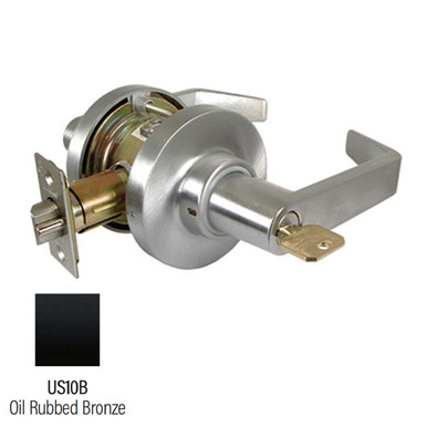 Marks USA 175F 10B, Grade 2 Storeroom Lock, C Keyway, 10B Dark Bronze ...