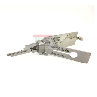 Original Lishi C9200-C8700-1646-AG, 2-In-1 Pick Compx NLC C9200 1646 ...