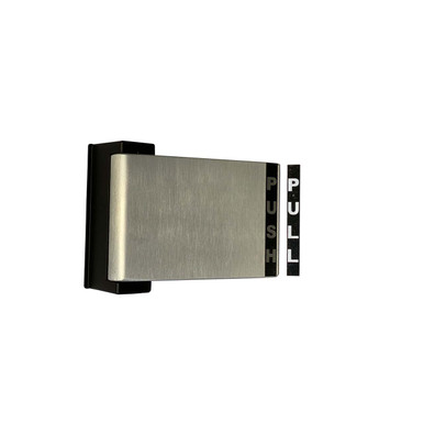 PLS GHPUSH-AL Storefront Push Paddle, Push/Pull, Aluminum - R&H ...