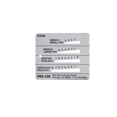 PRO-KD-02, DECODER / KEY GAUGE FOR MEDECO AMJ MASTER - R&H Security ...
