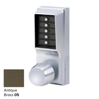 Simplex 1011-05-41 Mechanical Pushbutton Cylindrical Knob Lock, No Key ...