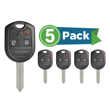 KeylessAuto RH-FOR-319-5PK, Remote Head Key, Ford 3 Button, FCC ...
