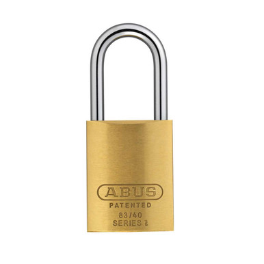 Abus 83/40 3000 Rekeyable Brass Padlock, Schlage C K Keyway, 1-1/2 ...