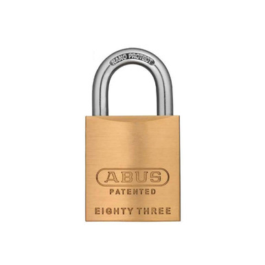Abus 83/45 300 Rekeyable Schlage Padlock Brass Body