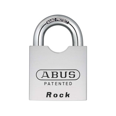 Abus 83/80-3000 Rekeyable Steel Rock Padlock, Schlage C-K Keyway, 3-1/8 ...