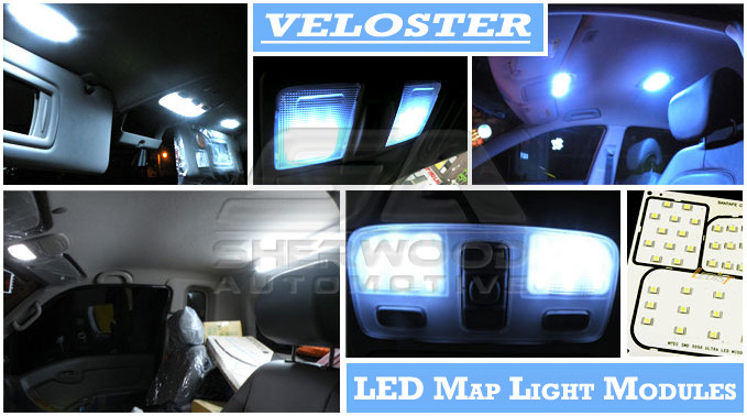 Veloster LED MAP Light Module Set 2pc - Korean Auto Imports