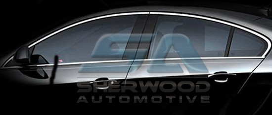 Chevy Spark Chrome Stainless Steel Window Trim Set 4pc - Korean Auto ...