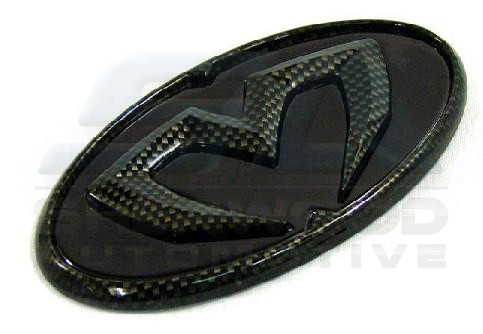 Equus BLACK/CARBON M&S Emblem 7pc Set - Korean Auto Imports