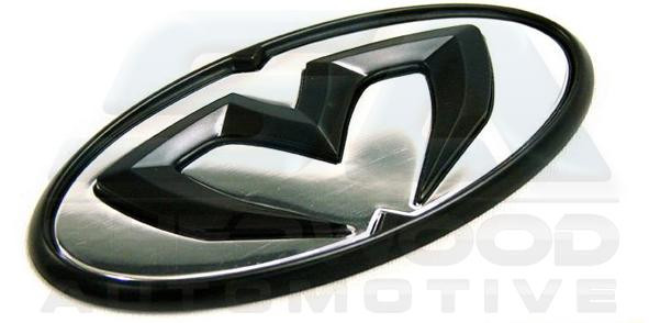 Equus M&S Black/Chrome Grill Trunk Steering Emblem Set - Korean Auto ...