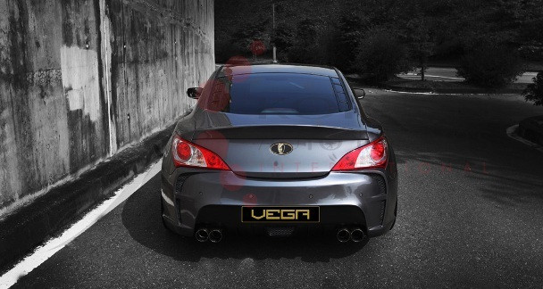 2010-2016 Genesis Coupe VEGA Rear Wing Spoiler - Korean Auto Imports