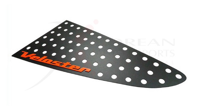 Veloster BLACK/RED Sport C-Pillar Window Plate Set 2pc - Korean Auto ...