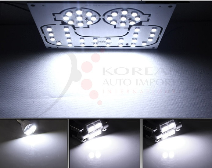 2014+ Rondo/Carens LED Interior Light Module Set - Korean Auto Imports