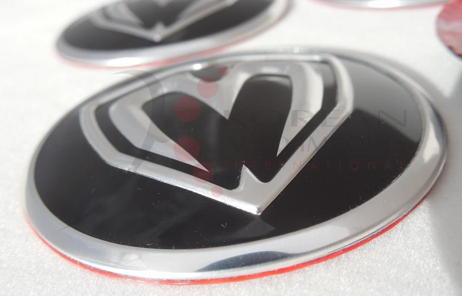 Equus LODEN "M" Carbon/Stainless Steel Badge Emblem Grill Trunk Caps ...