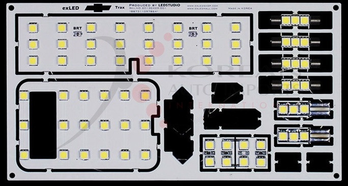 Buick Encore LED Interior Light Module Set FULL VEHICLE - Korean Auto ...