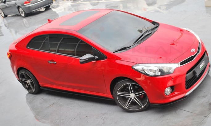 2014-2016 Forte Koup K3 ZEST FULL Body Kit 4pc Type A - Korean Auto Imports