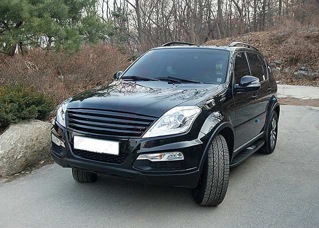 Rexton W LED Sport Front Radiator Grill Replacement - Korean Auto Imports