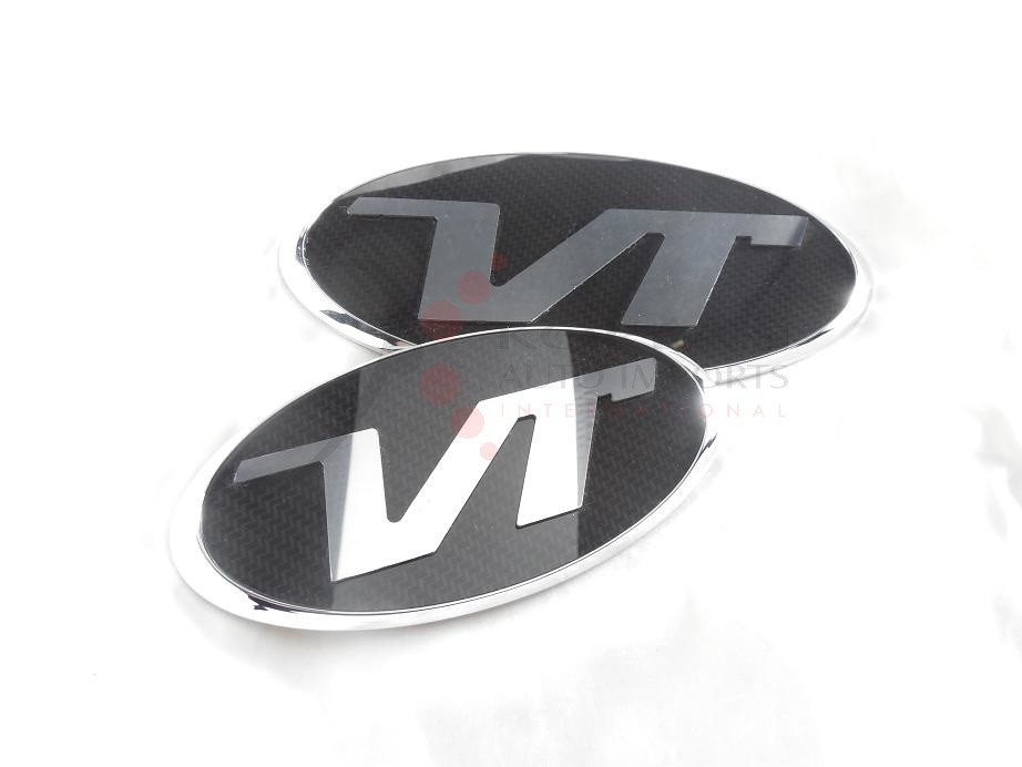 *SALE* Veloster Loden "VT" Emblem Set 7pc - Korean Auto Imports