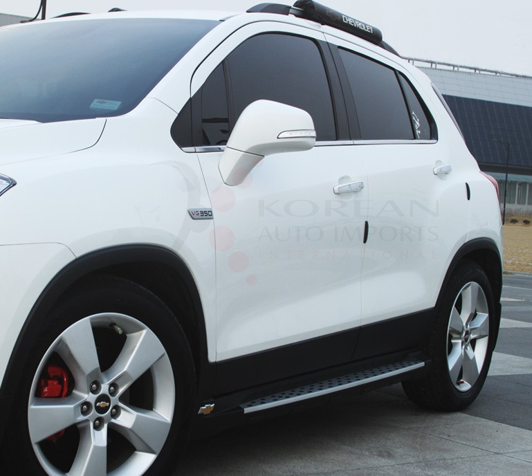 Chevy Trax Euro Style Premium Molded Side Step / Running Boards Set 2pc ...