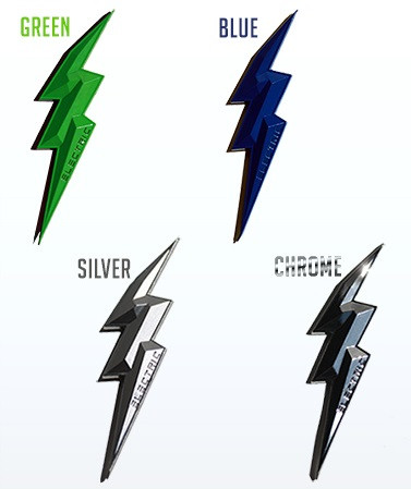 Chevy Volt LODEN Electric "VOLTA" Hybrid Car Accent Emblem Badge ...