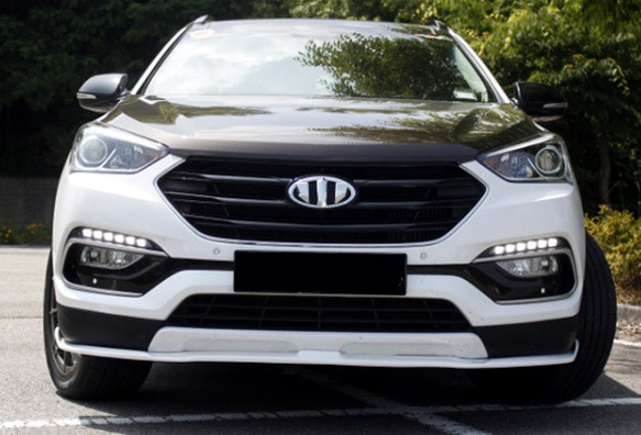 2016+ Santa Fe DM DK Motion Front Bumper Lip Valance Attachment ...