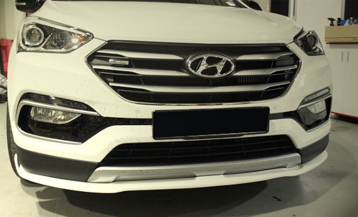 2016+ Santa Fe DM DK Motion Front Bumper Lip Valance Attachment ...